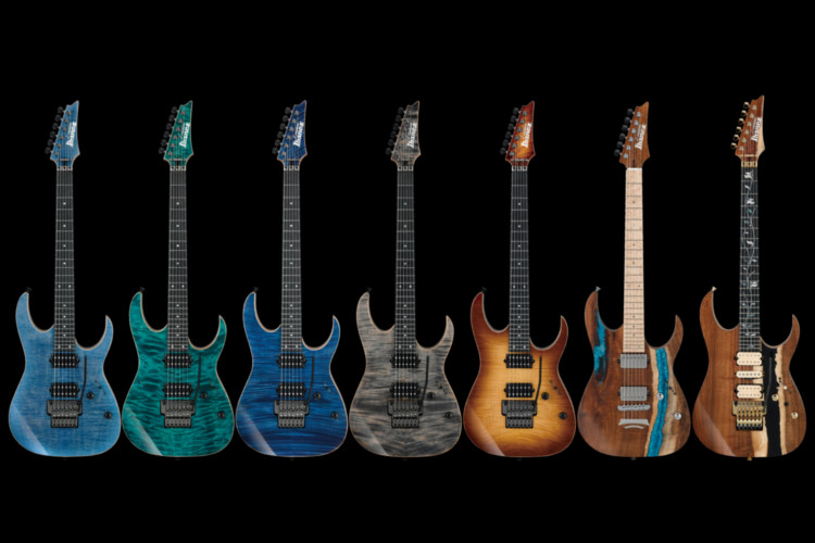 with a difference j.custom "JCRG" 2019 All Models | NEWS | Ibanez guitars - アイバニーズ